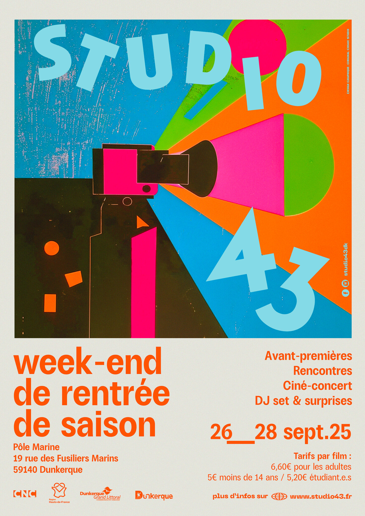 Studio 43, votre cinéma à Dunkerque